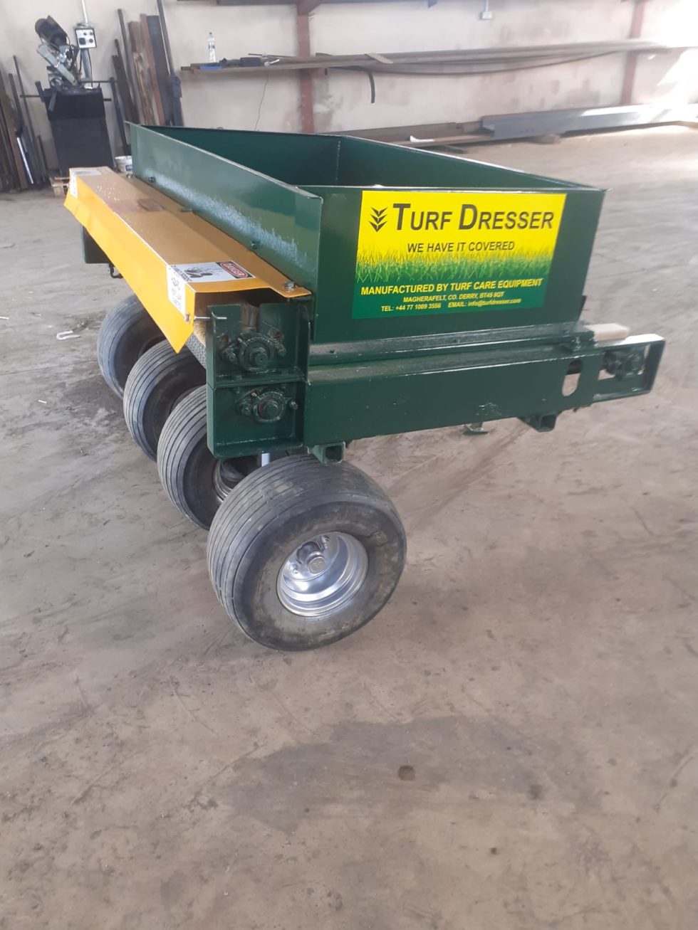 Turf Dresser - Sports Turf Top Dresser